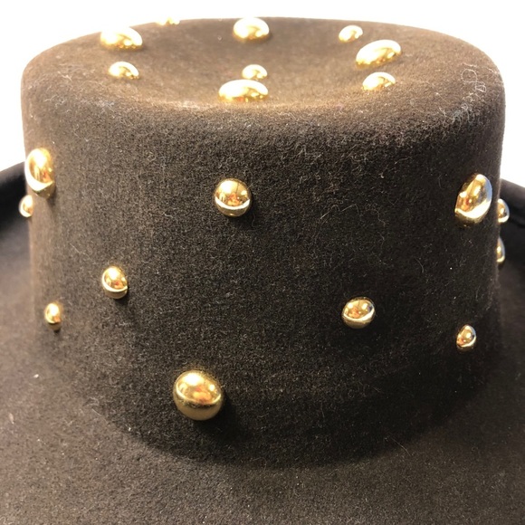 Commodore | Accessories | Women Commodore Felt Hat Studded Top | Poshmark